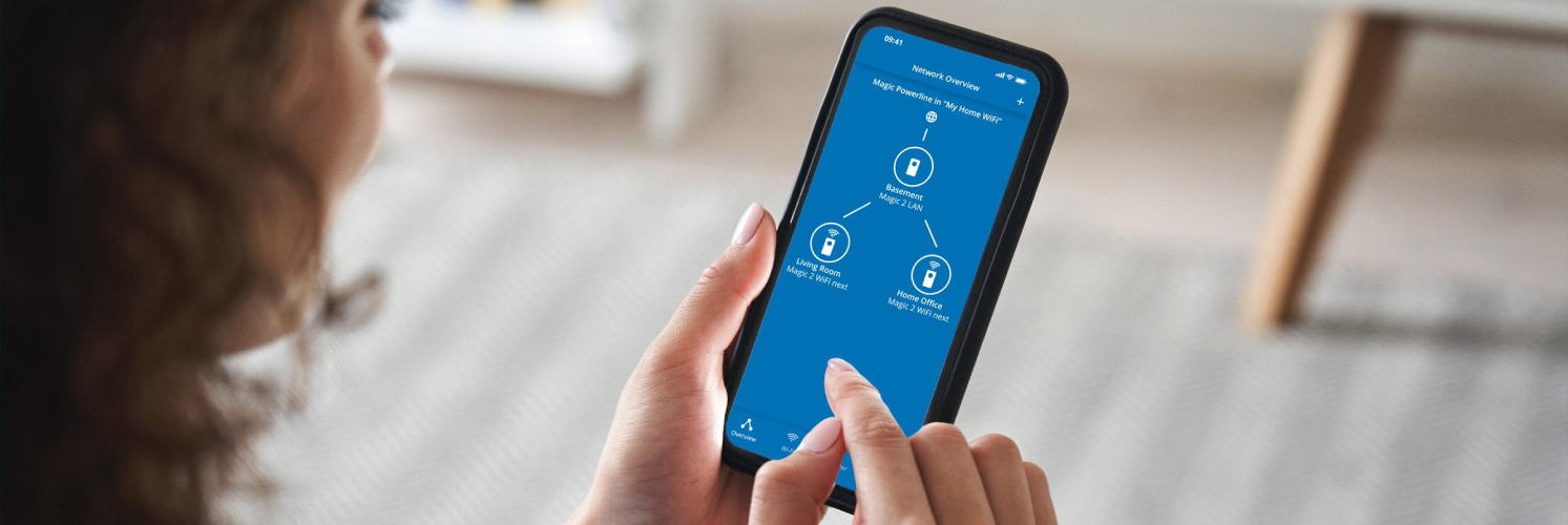 devolo Home Network App – Intuitive. Easy. Clearly arranged.